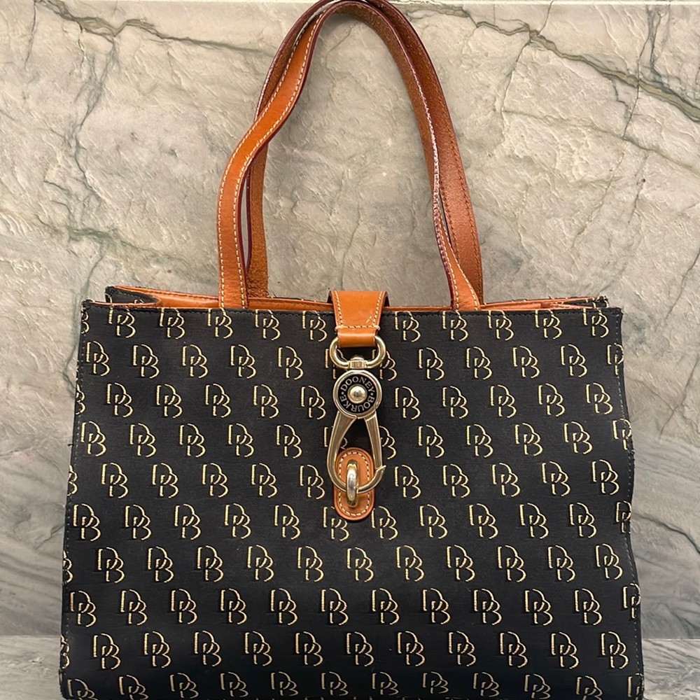 Vintage Dooney & Bourke Logo Bag - Gem